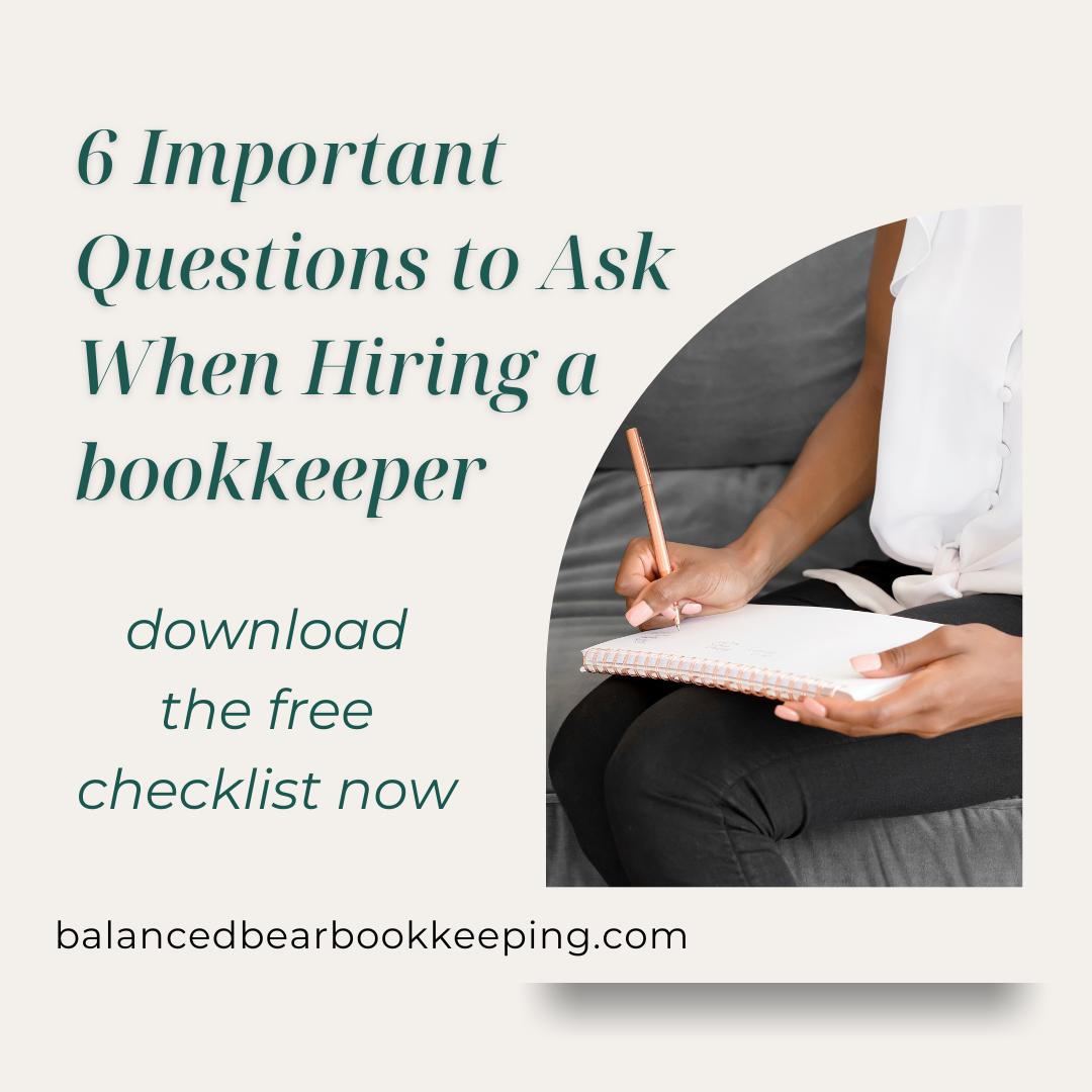 Free Resources - Balanced Bear Bookkeeping